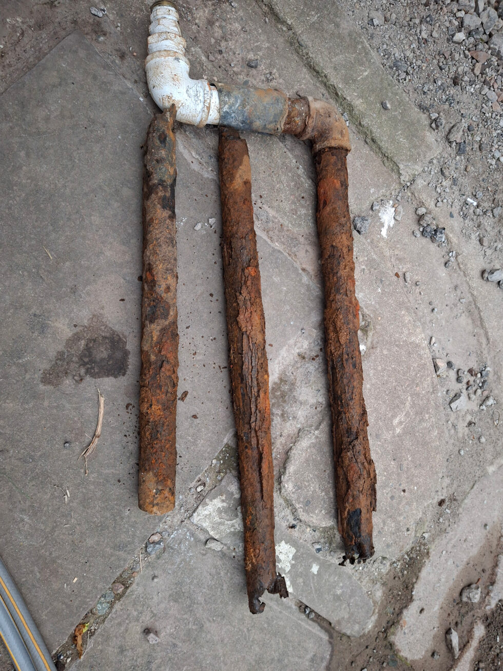 The Scary Dangers of Corroded Water Pipes - Ivanhoe Groundworks